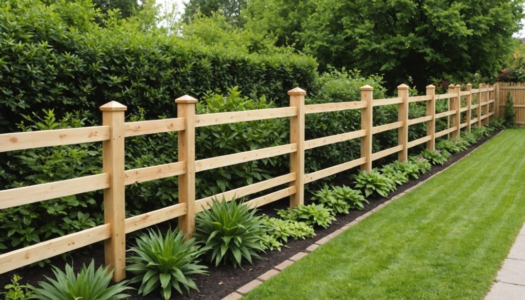 DIY : fabriquer soi-même sa clôture de jardin en bois - Jardin Simplicite